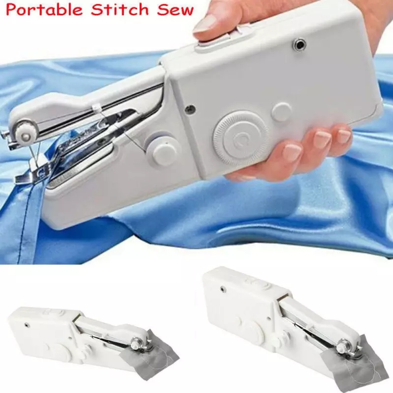 Portable and Cordless Handheld Sewing Machine Electric Mini Portable ...
