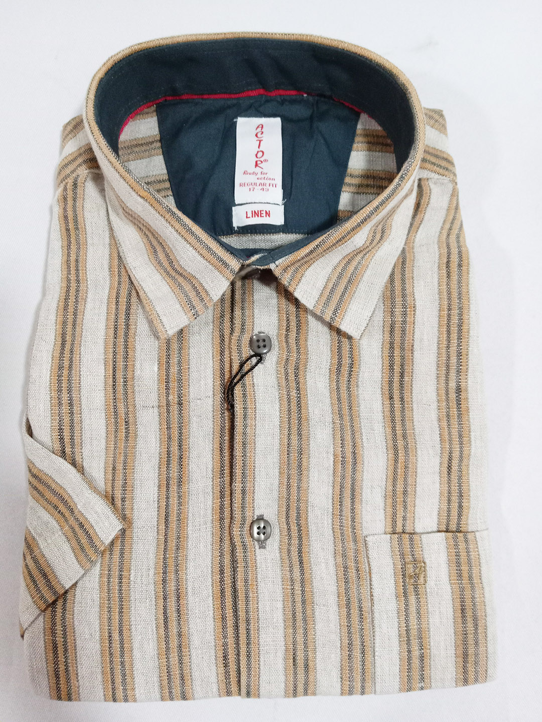 Short sleeve Regular fit Linen Actor | Daraz.lk