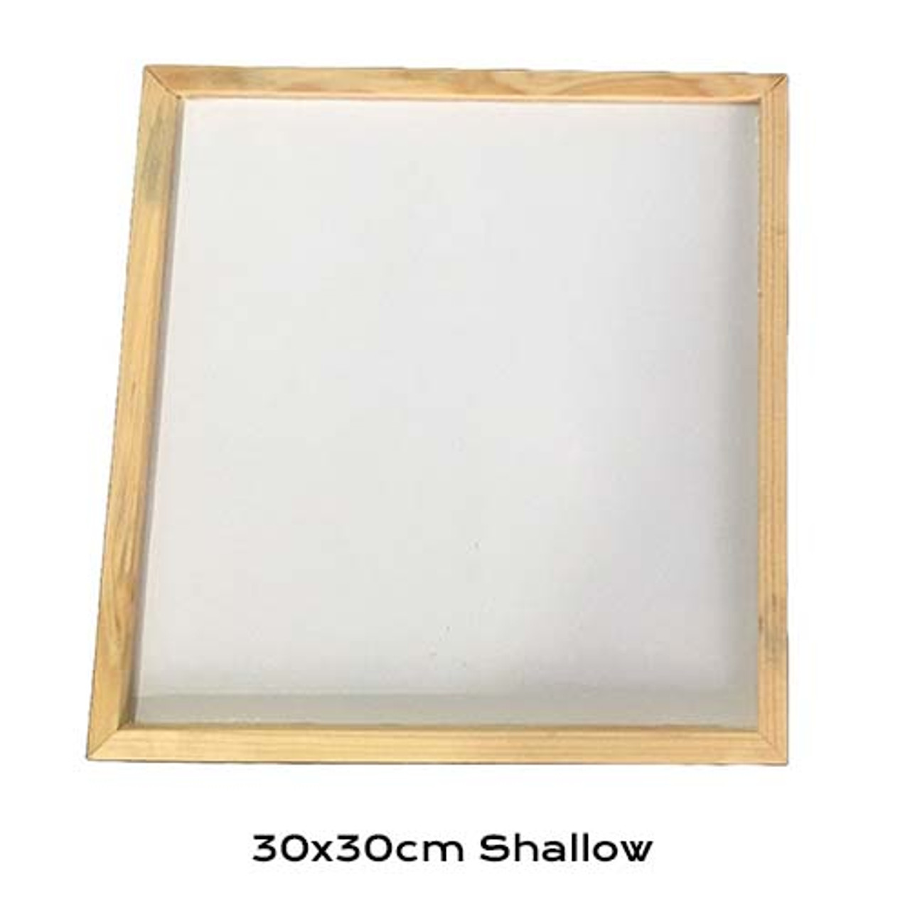 Wood Tray frame with Back Support, for Home Décor, Craft, DIY, Painting ...