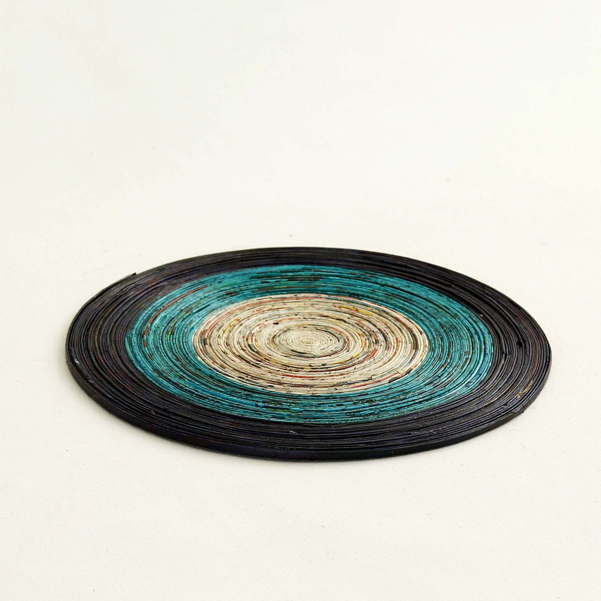 Table mat Recycled Newspaper Round Placemats | Daraz.lk