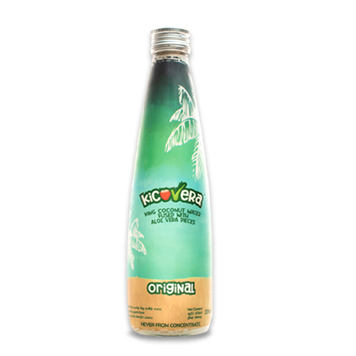Kicovera - king coconut water fused with aloe vera pieces drink | Daraz.lk