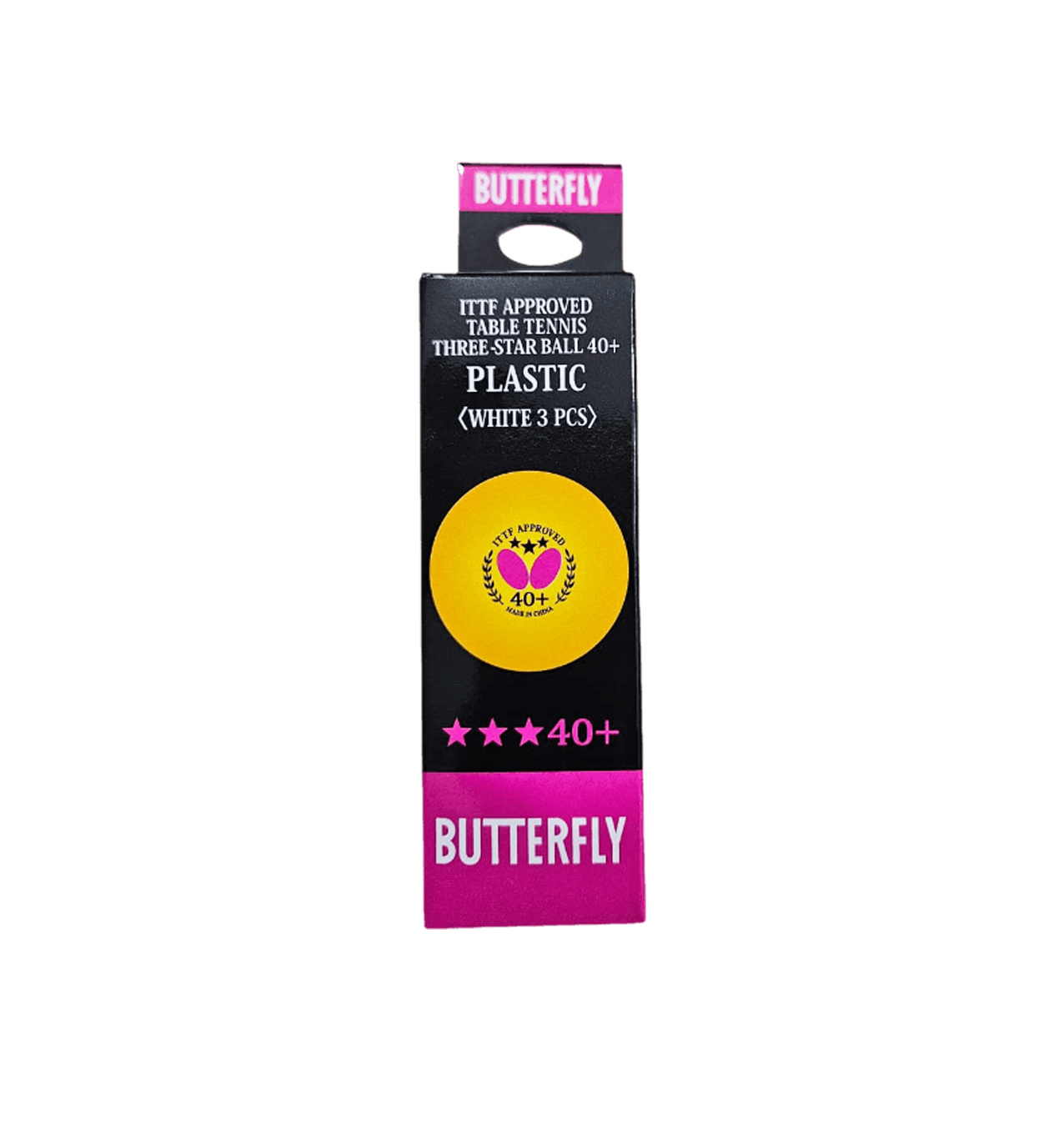 Butterfly 3 Star Tennis Ball (Pack of 3) | Daraz.lk