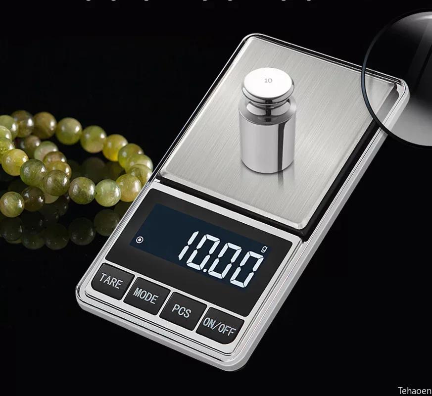 Pocket Scale 0.01g Precision Digital Electronic Gold Jewelry Carat Diamond Balance Mini Mg ...