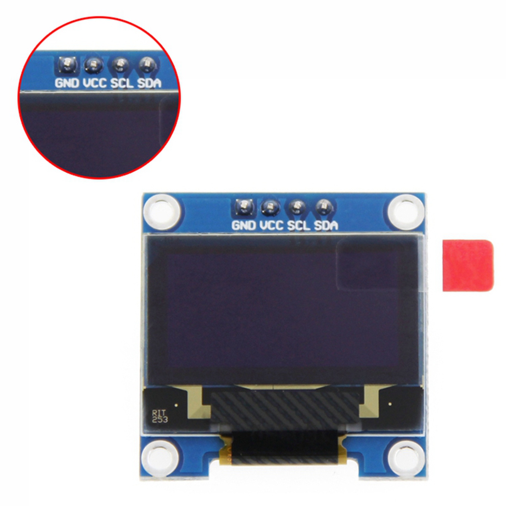 Qr /1D/2D/Code Scanner V3.0 Barcode Scan Recognition Module with 0.96 ...