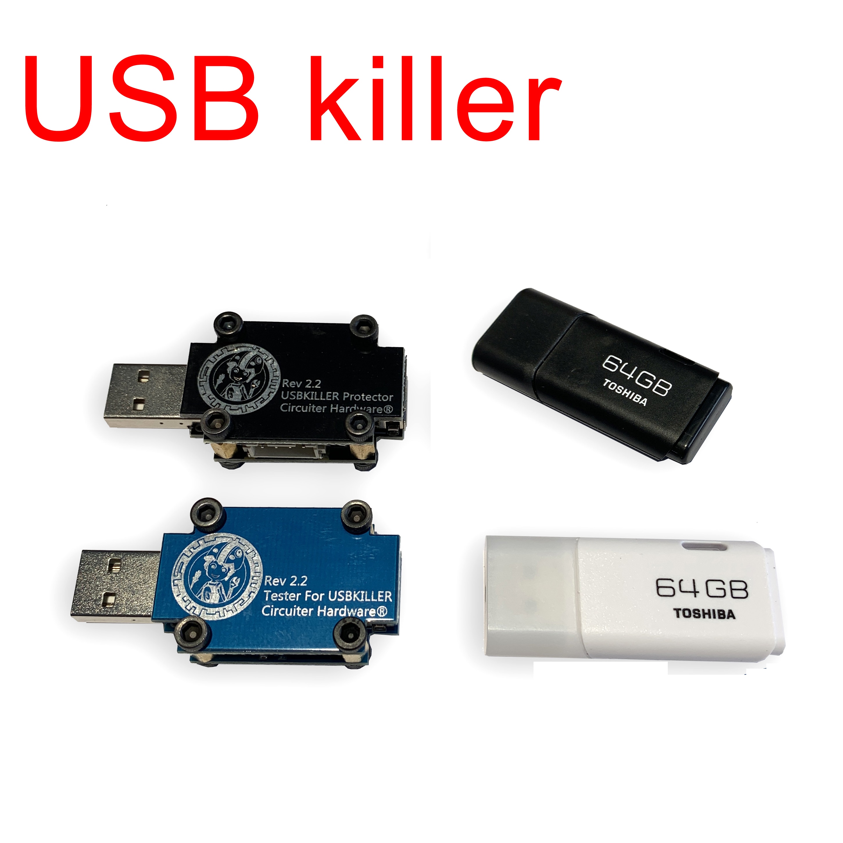 USBkiller V3 USB killer Motherboard killer U Disk High Voltage ...