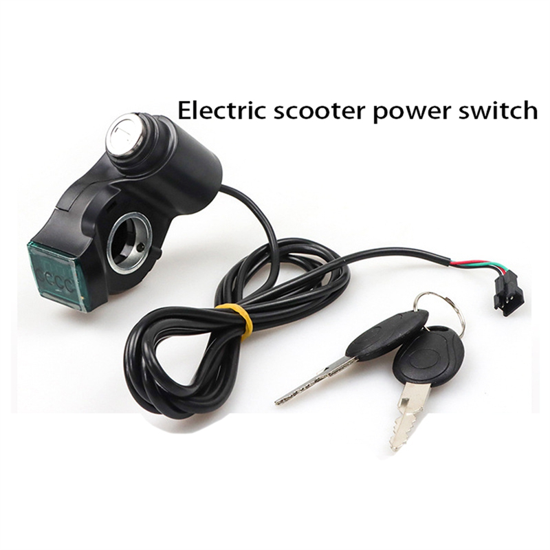 M4 Electric Vehicle Thumb Throttle Voltmeter Key Start Switch Off Door ...