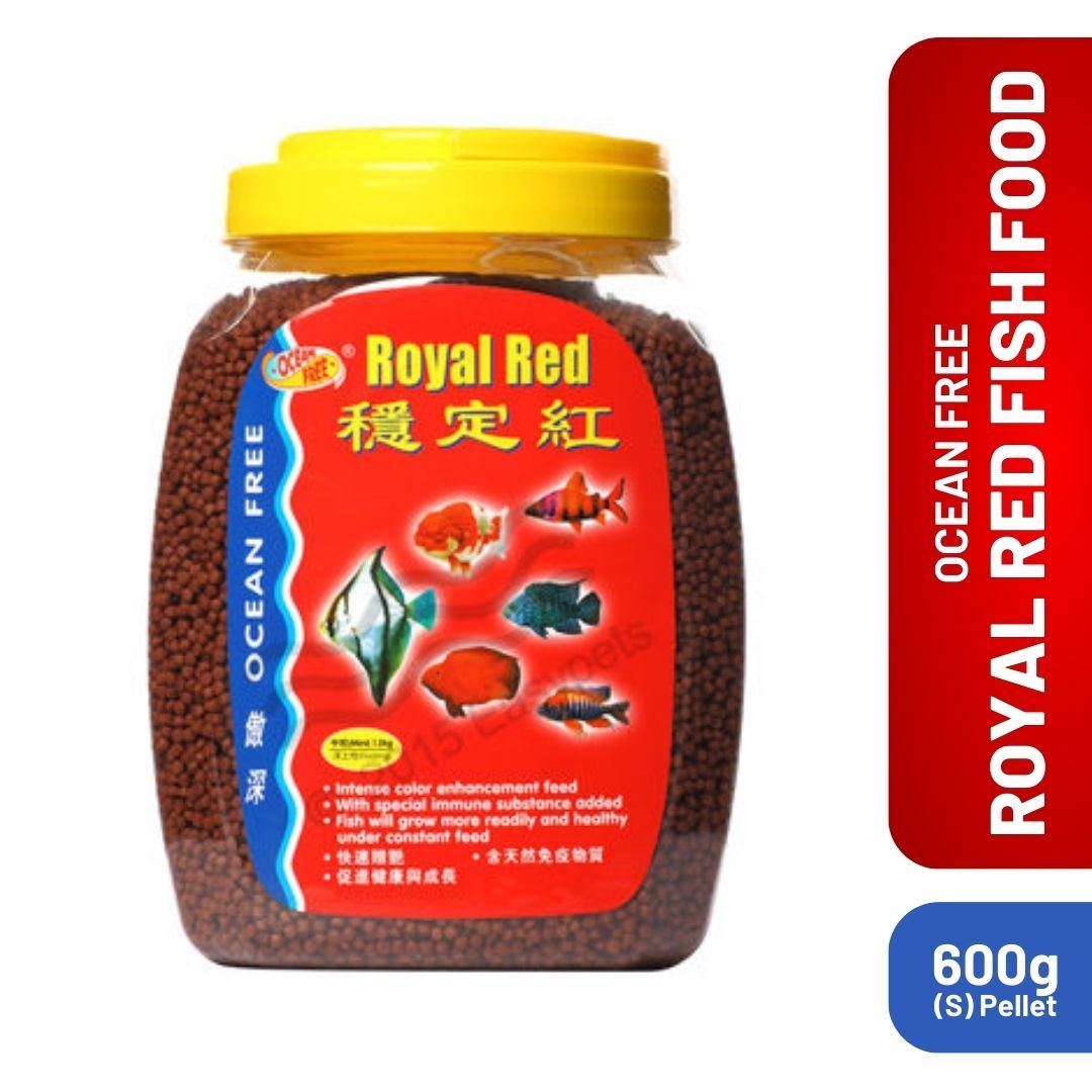 Ocean Free Royal Red Fish Food(Small) (600g) | Daraz.lk