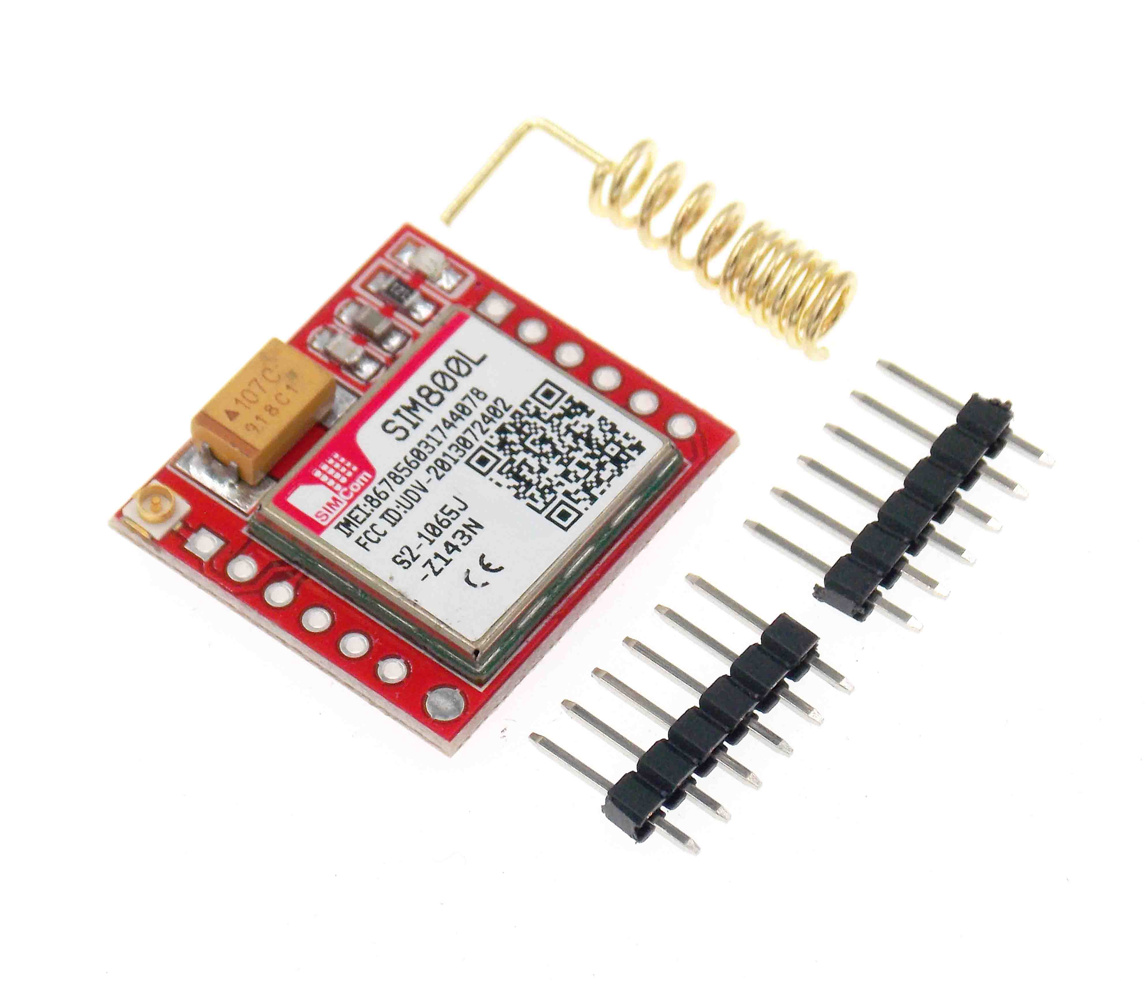 Mini Smallest SIM800L GPRS GSM Module MicroSIM Card Core Board Quad ...