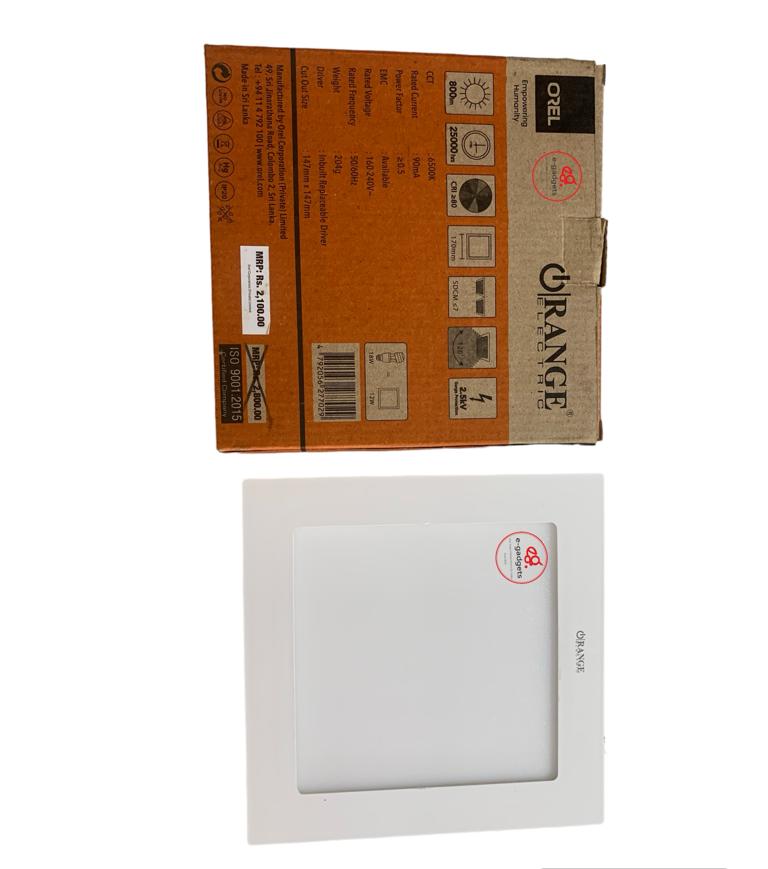 Orange LED Panel Light | Daraz.lk