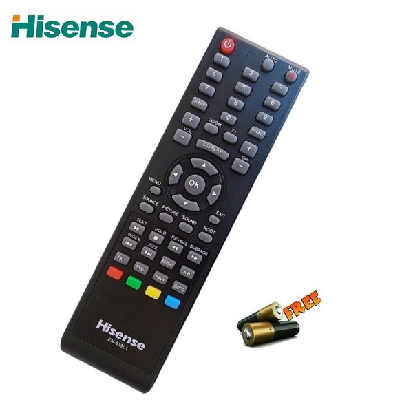 Hisense LCD/LED TV Remote Controller EN-83801 & Free Batteries | Daraz.lk