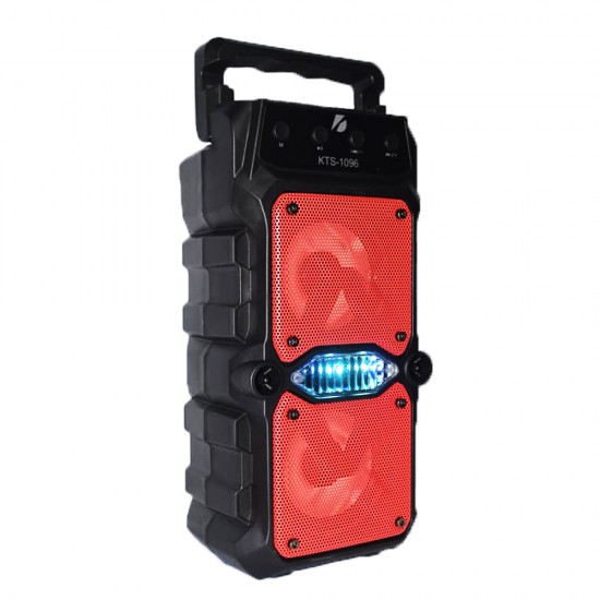 Buy Red KTS Speaker KTS-1096 3*2 Inch twin loudspeakers highest