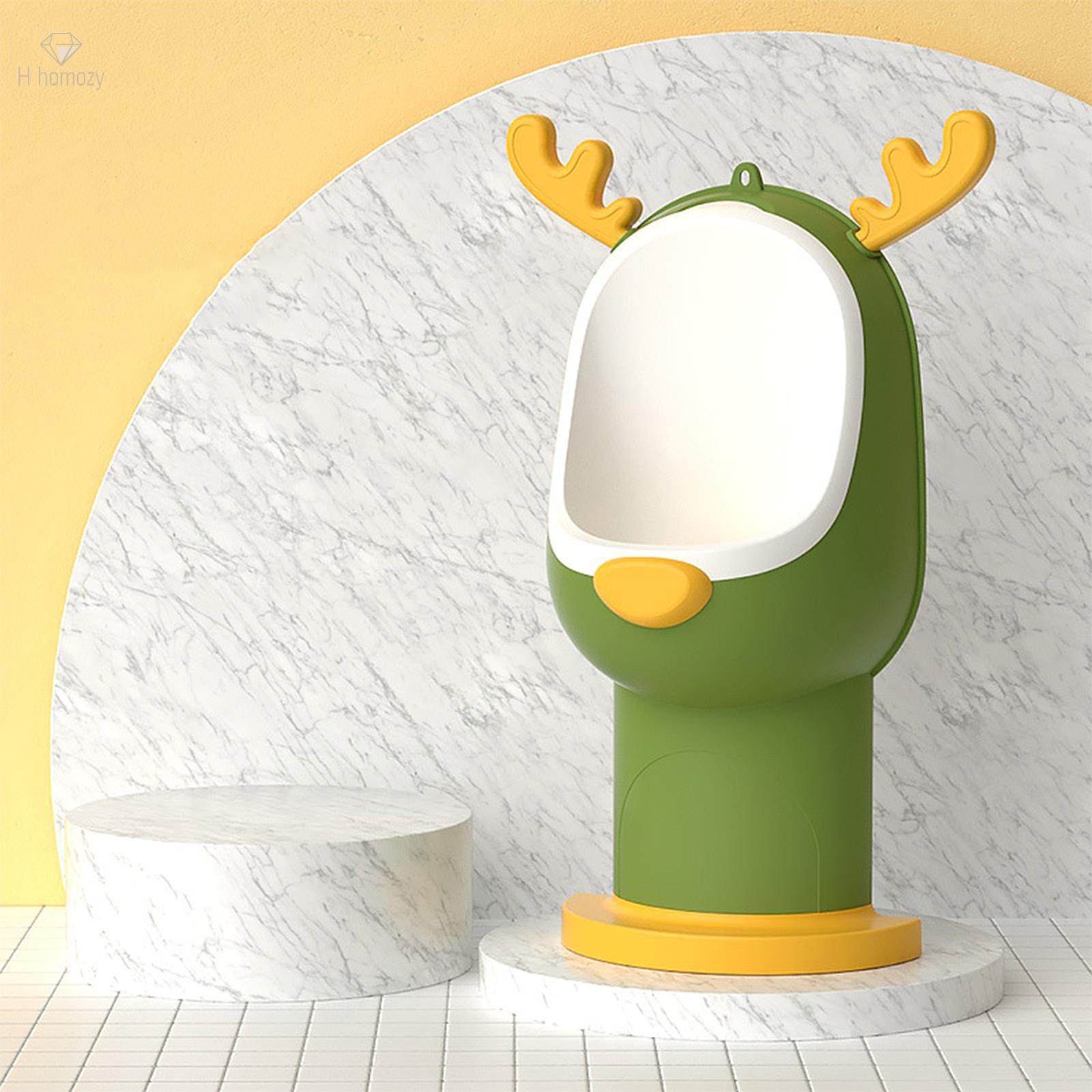 Wall Mounted Standing Potty, with Aiming Target Urinal Trainer Potty ...