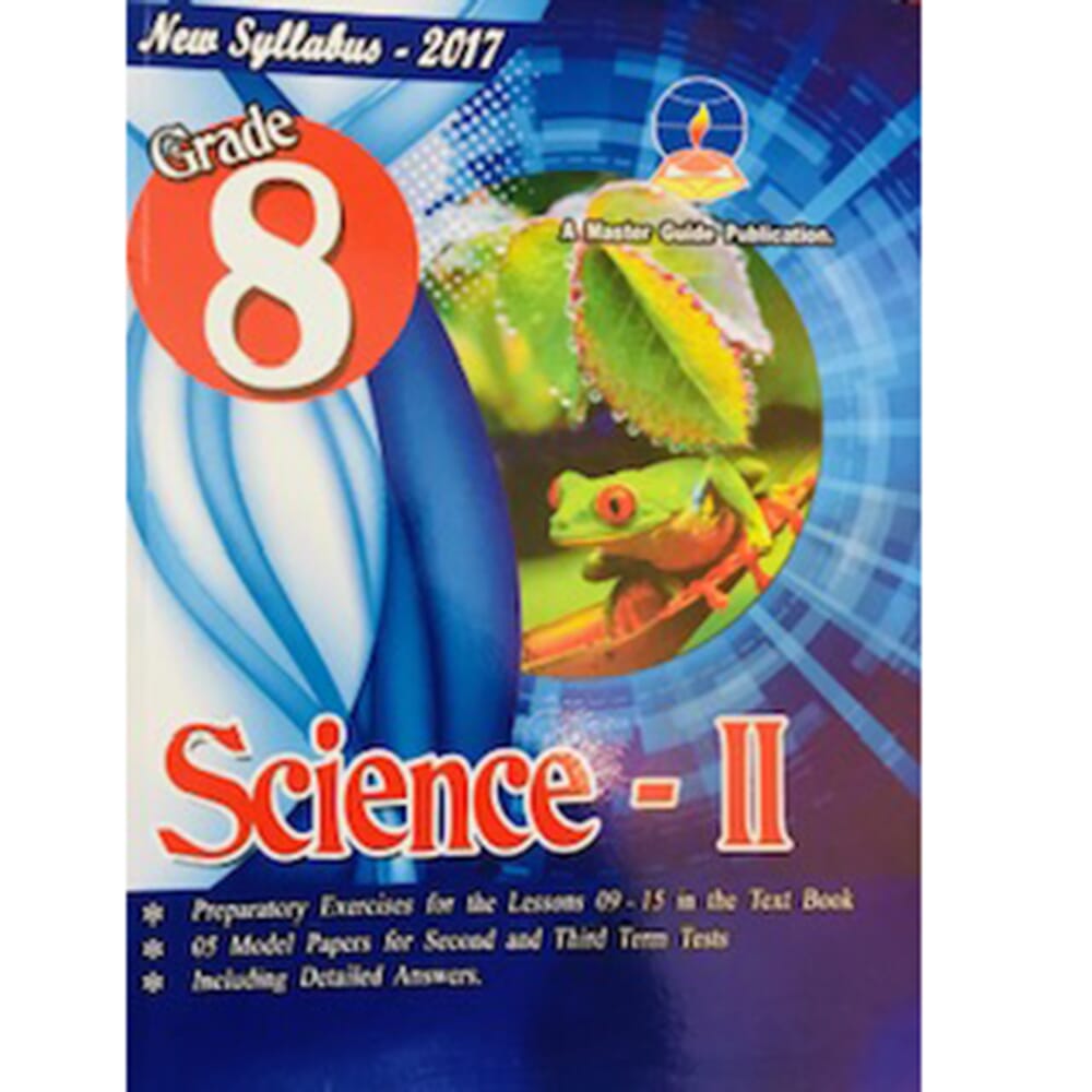 Master Guide Grade 8 Science Workbook | Daraz.lk