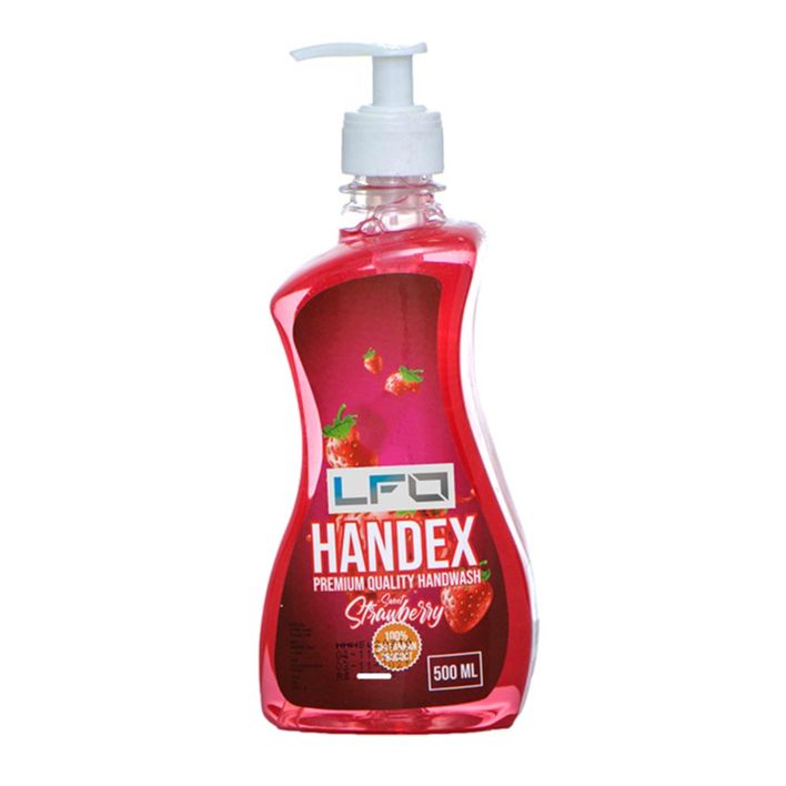 LFO Handex Mega Deal Sweet Strawberry Fresh Hand Wash Antibacterial ...
