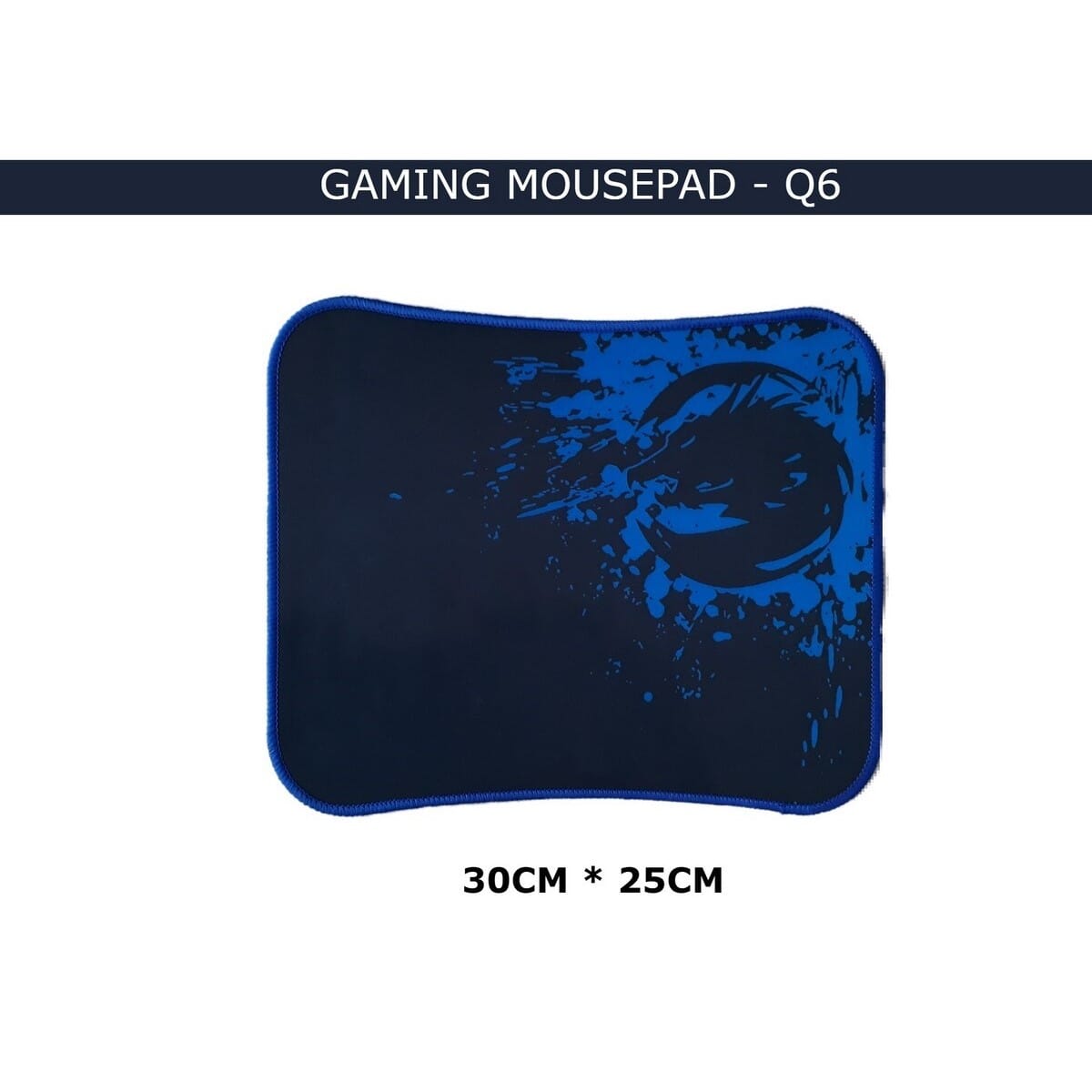 Mouse pad Gaming Q6 rubber and smooth fabric | Daraz.lk