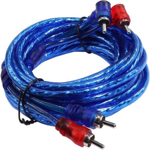 5M Car Amplifier Cable Installation Wiring RCA Copper Wire Vehicle ...