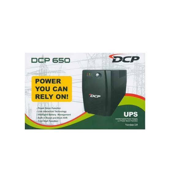 DCP 650VA Powerful UPS For Power Cuts With 2 Years Warranty | Daraz.lk
