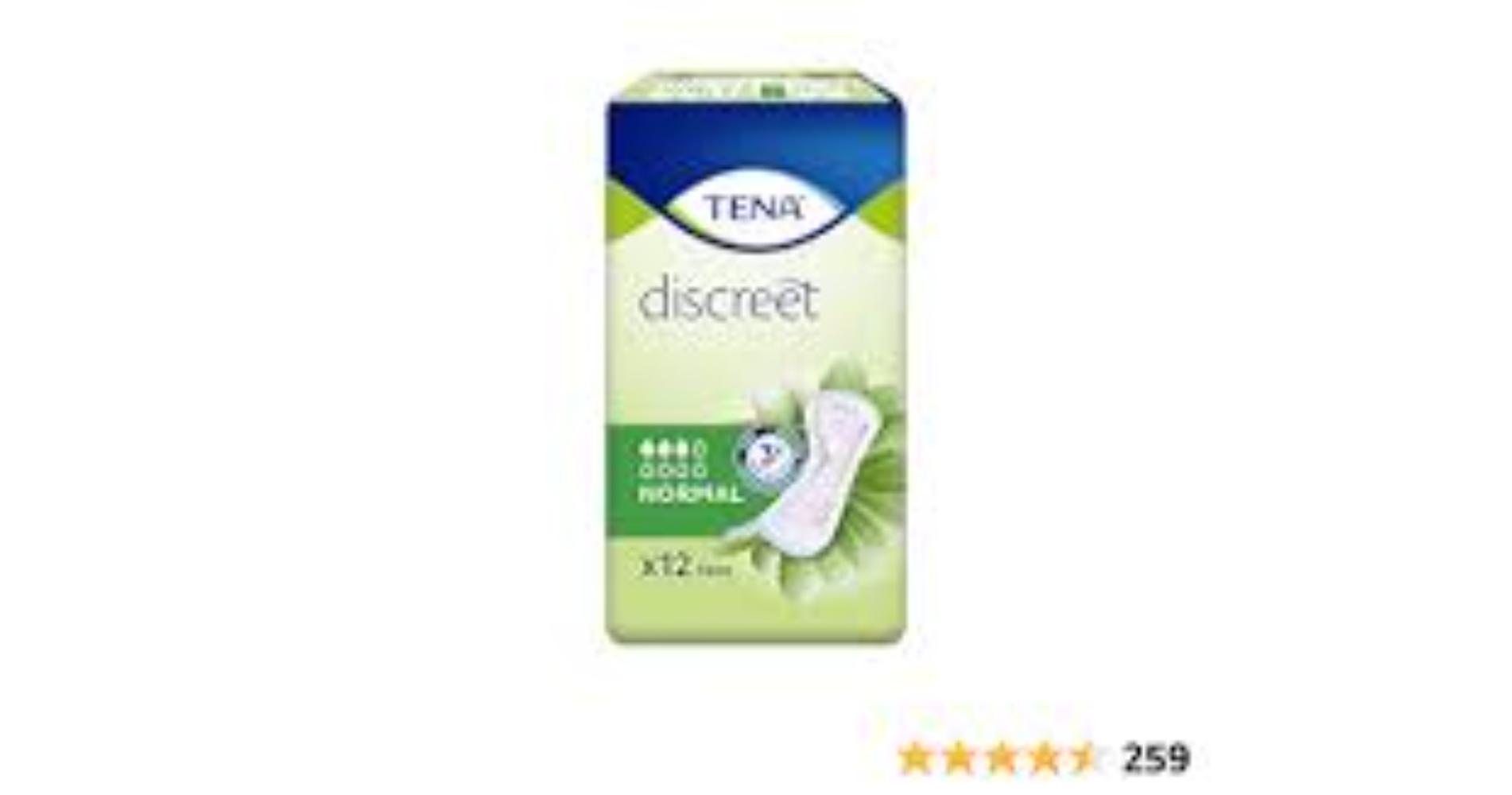 Tena Discreet Normal 12 Pads | Daraz.lk