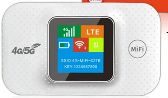 Display 4G Slim TurboPocket WiFi Router - Ultra-Fast 150Mbps Mobile ...