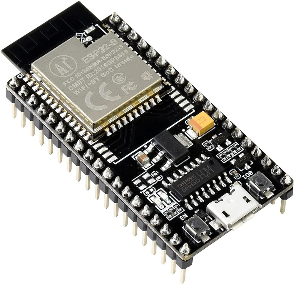 NodeMCU ESP32 WROOM-32E 38 pin Wifi Bluetooth Development Board IoT Dev ...