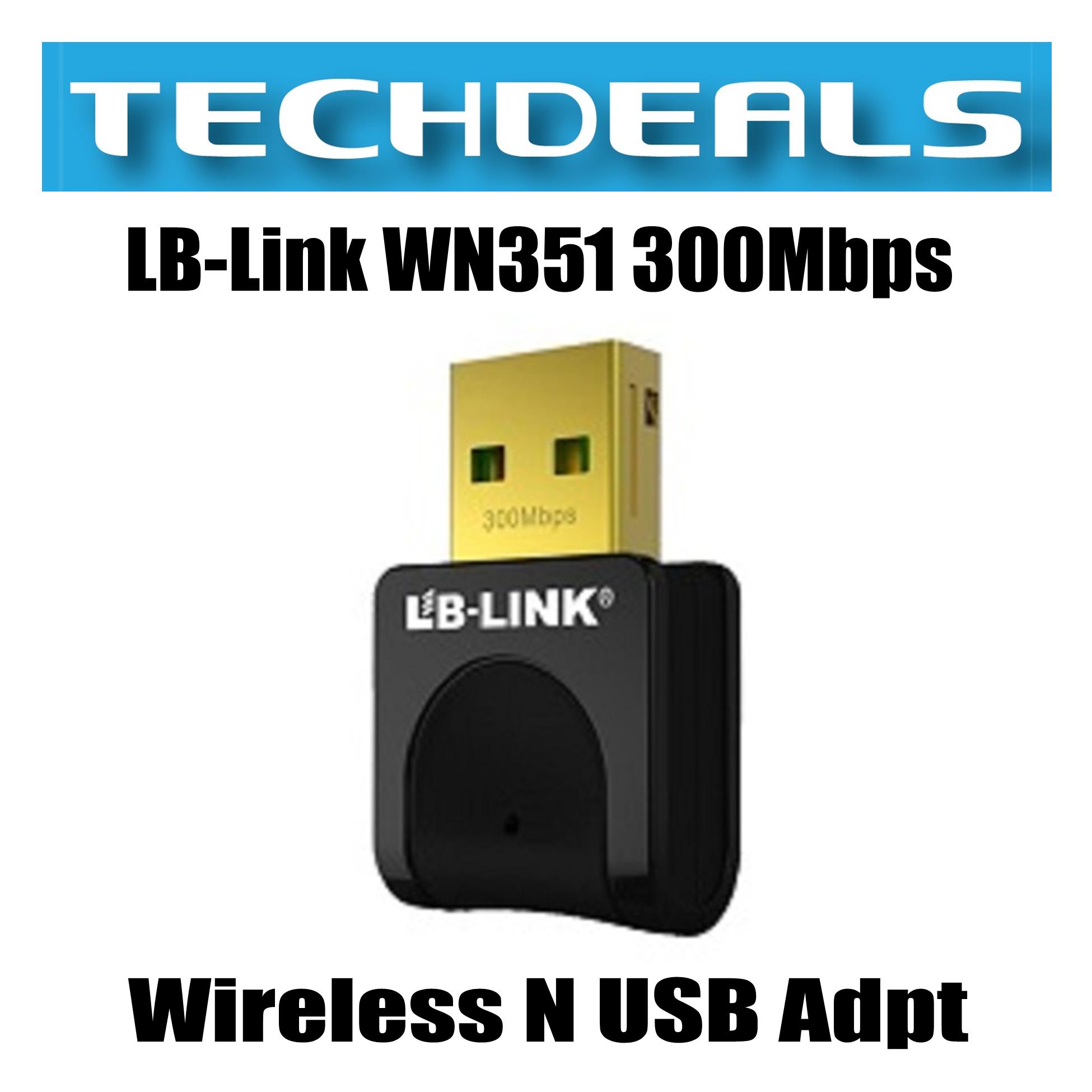 300Mbps Wireless N USB Adapter - BL-WN351, LB Link | Daraz.lk