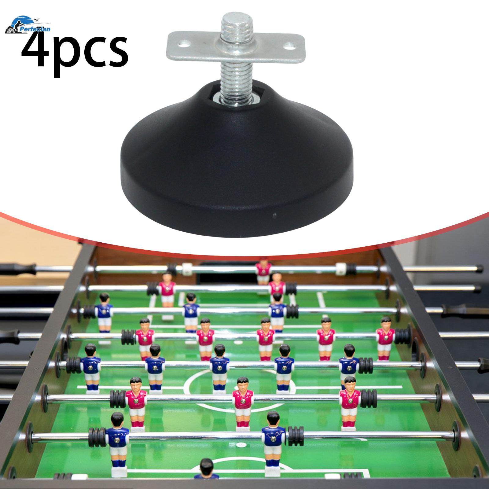 4 Pieces Pool Table Leveling Riser Game Table Heavy Duty Foot Pad ...