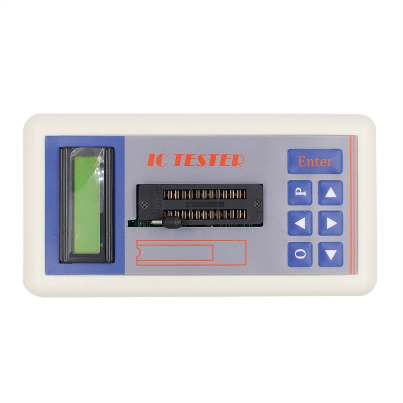 1set Chip Tester Integrated Circuit Detector Transistor With Burning Transistor Tester Abs