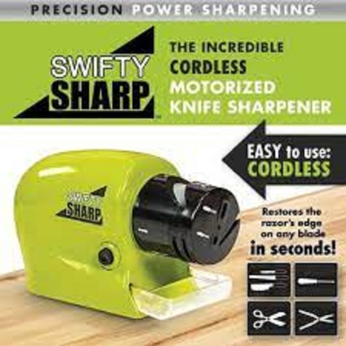 Swifty Sharp Cordless, Motorized Knife Blade Sharpener | Daraz.lk
