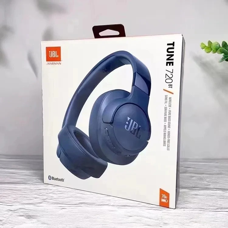 Original JBL Tune 720BT Headphone Harman Kardon Wireless Over Ear ...