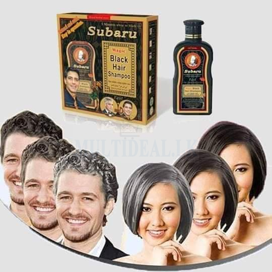 Subaru Dexe Magic Black Hair Shampoo Dye 200 ml | Daraz.lk