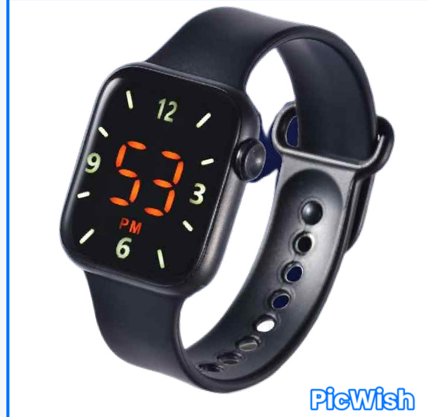 Ladise led smart watch fashion watches rubber strap watch | Daraz.lk
