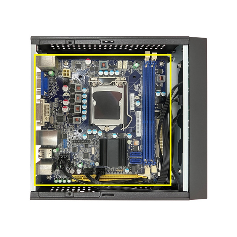 1 Set DC Power Supply Industrial Control Chassis Desktop Computer Case ...