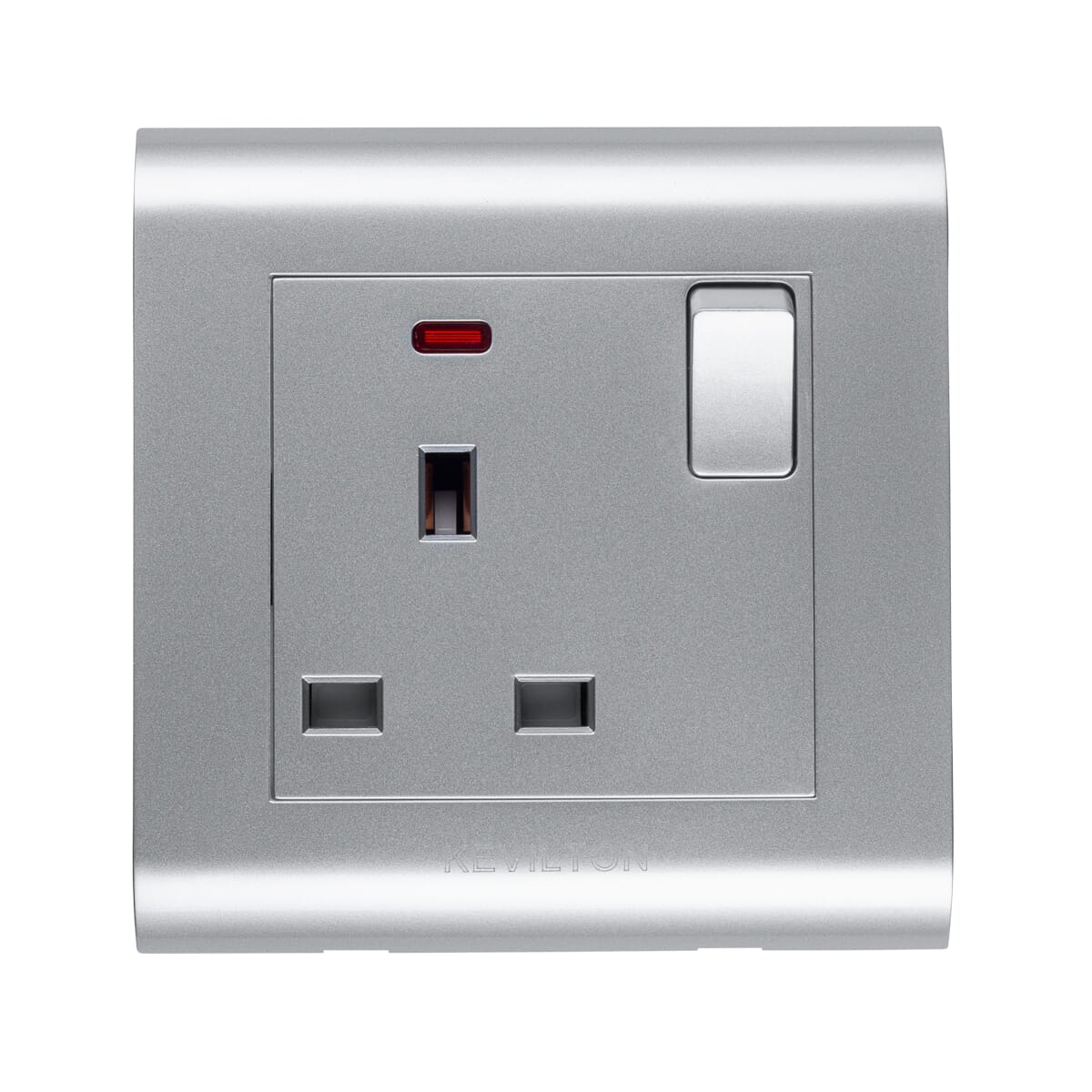 Modular Silver 13 Amp Socket Outlet with Neon | Daraz.lk