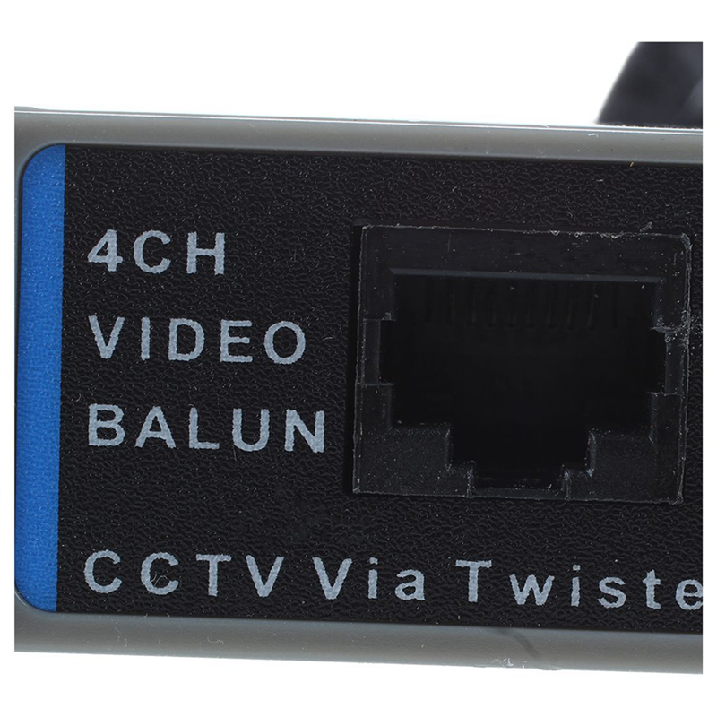 5X 4-Channel Video Balun BNC UTP CAT5 Transmitter for CCTV/ Surveillance Camera Trend | Daraz.lk