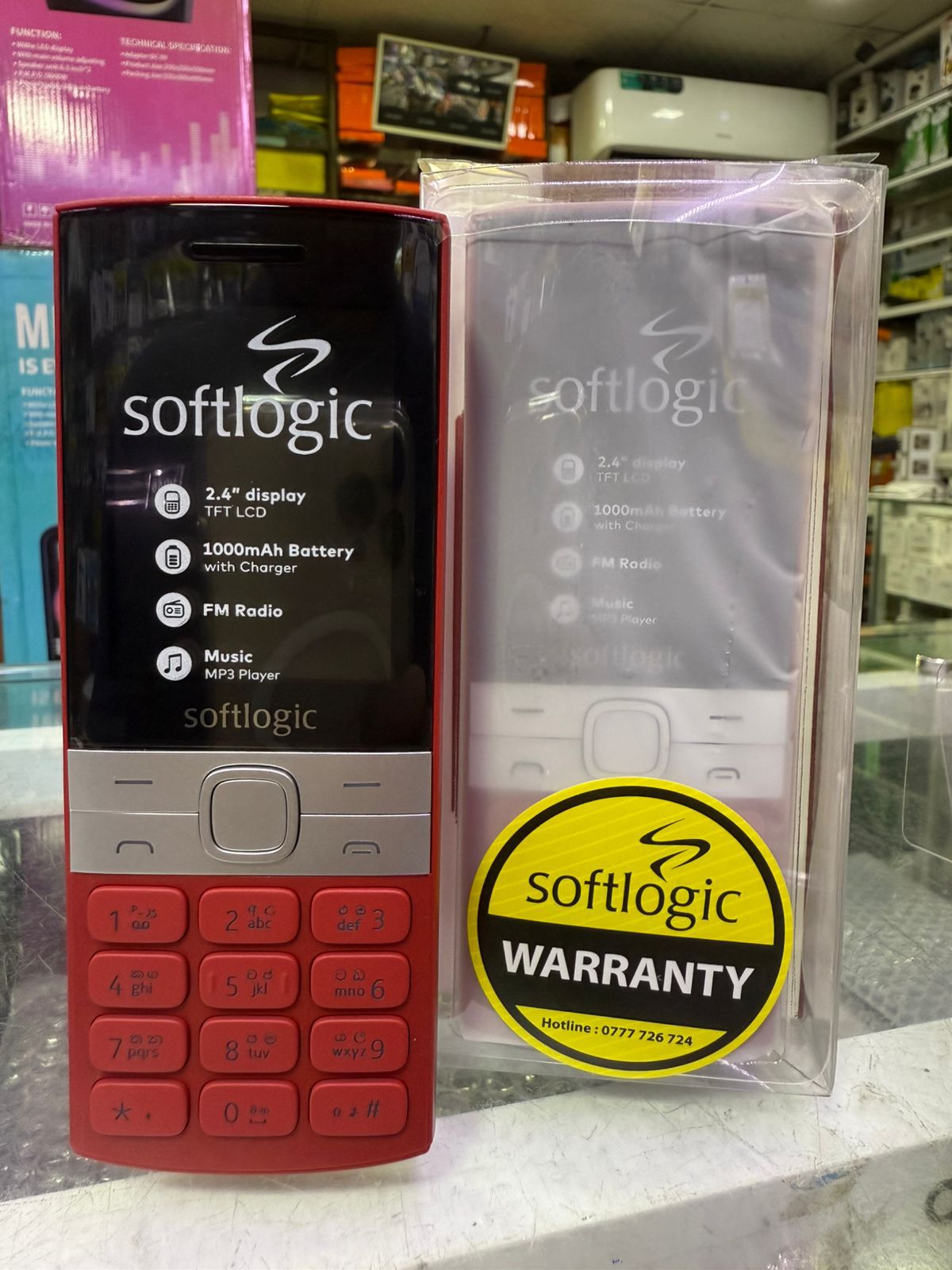 Original Softlogic Max 222 Keypad Phone - TRCSL Approved with 1 Year Softlogic Company Warranty ...