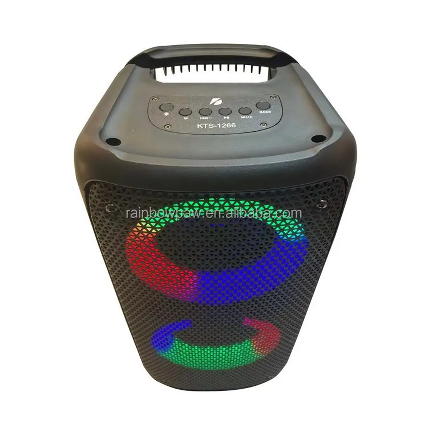KTS-1266 Portable Wireless Bluetooth Speaker with Led Light RGB Support ...