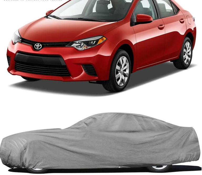 TOYOTA COROLLA HEAT PROOF CAR COVER | Daraz.lk