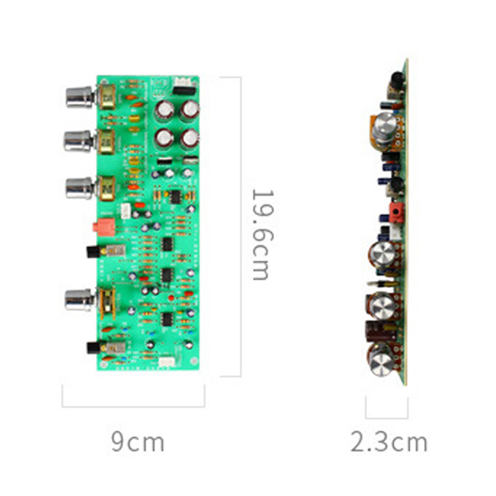 Dual AC Dual 12V DX338A Series Front Tuning Board Preamp Amplifier Tone ...