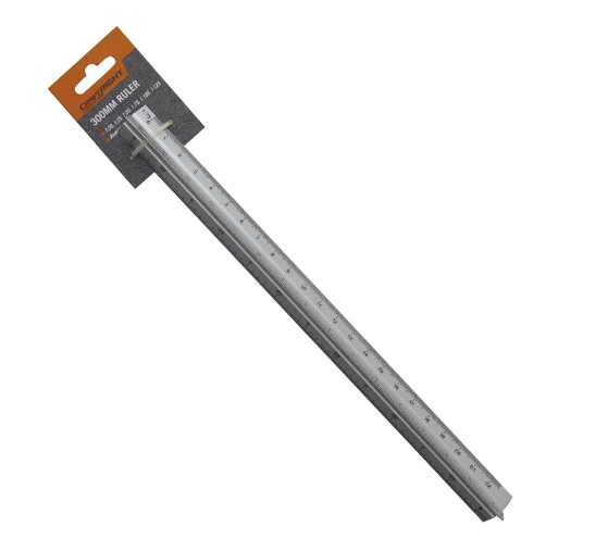 Scale Ruler Triangular Aluminium | Daraz.lk