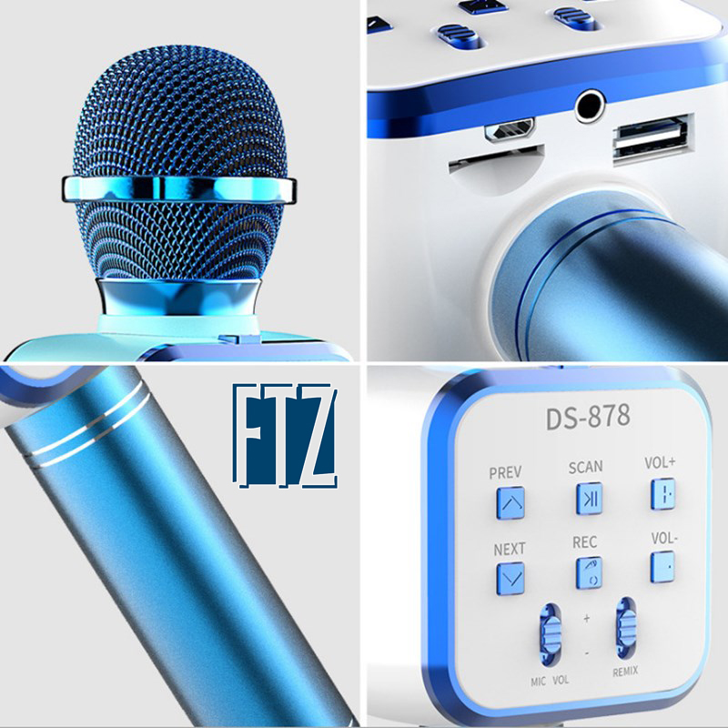 Wireless Handheld High Quality Bluetooth, Audio Recording and Karaoke ...
