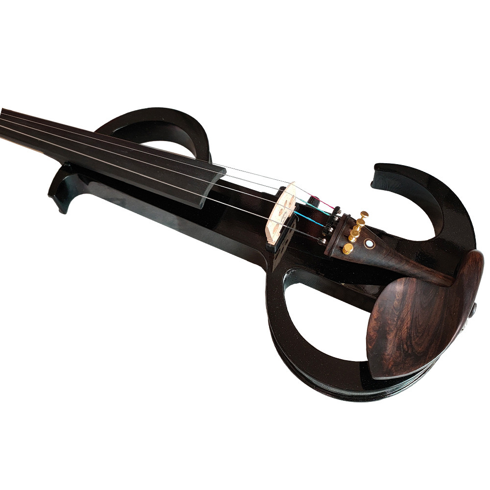 Electric Violin - Solid Wood Violin Bow Stringed Instruments Acoustic ...