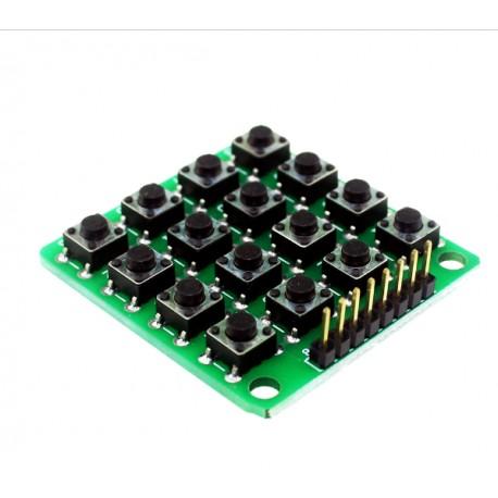 4x4 Matrix 16 Keypad Keyboard Module 16 Button Mcu for Arduino | Daraz.lk