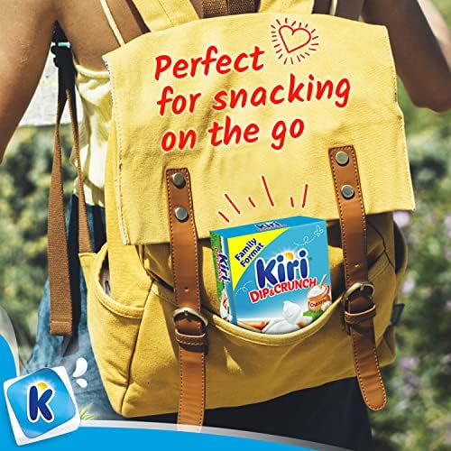 Kiri Dip & Crunch Cream Cheese and Breadstick Snack 4 Pieces 140g FROM ...