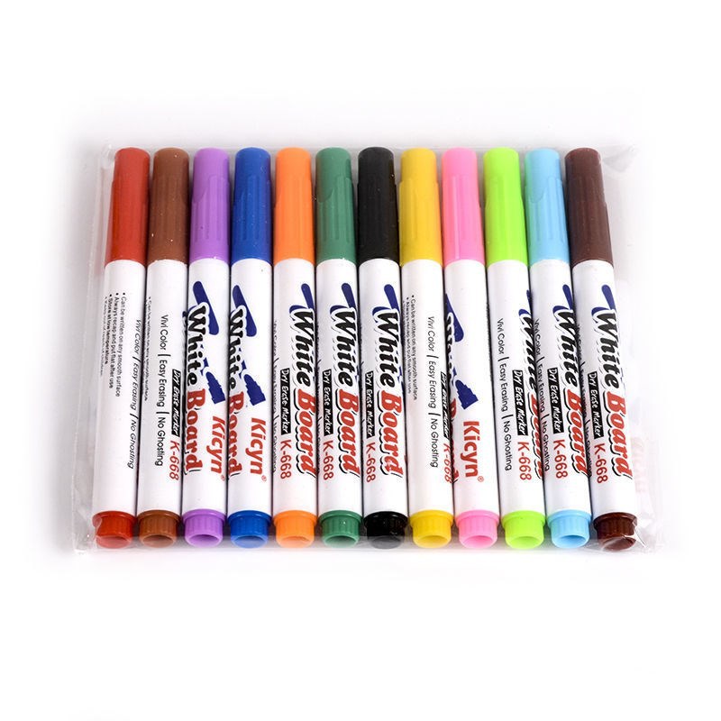 Magic Water Drawing Pen 4/8/12 Color Magic Floating Water Marker Pen ...
