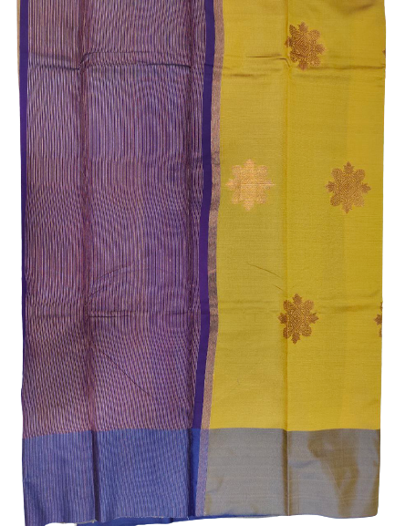 plain border with copper design saree | Daraz.lk