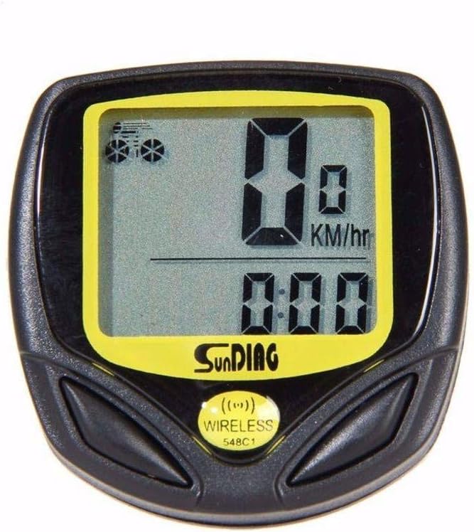 Speedometer Cycling Computer, Wireless Bicycle Speedometer, Odometer ...