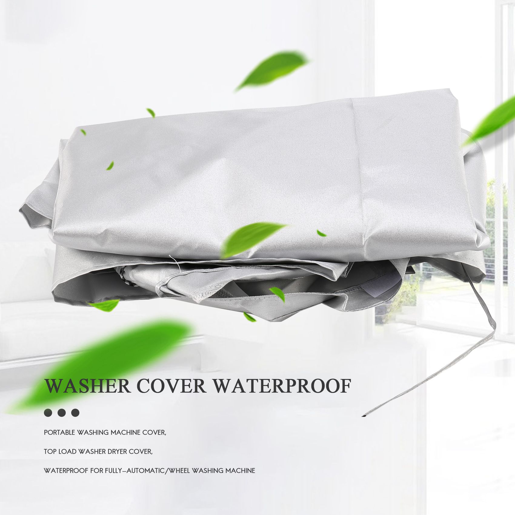 Portable Washing Machine Cover,Top Load Washer Dryer Cover,Waterproof ...