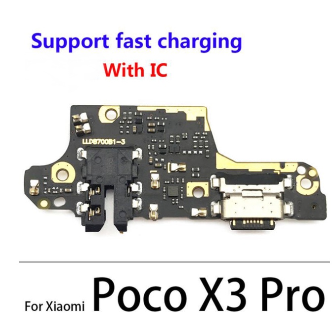 USB Board Charger Charging Dock Port Plug Flex Cable For Xiaomi POCO X3 ...
