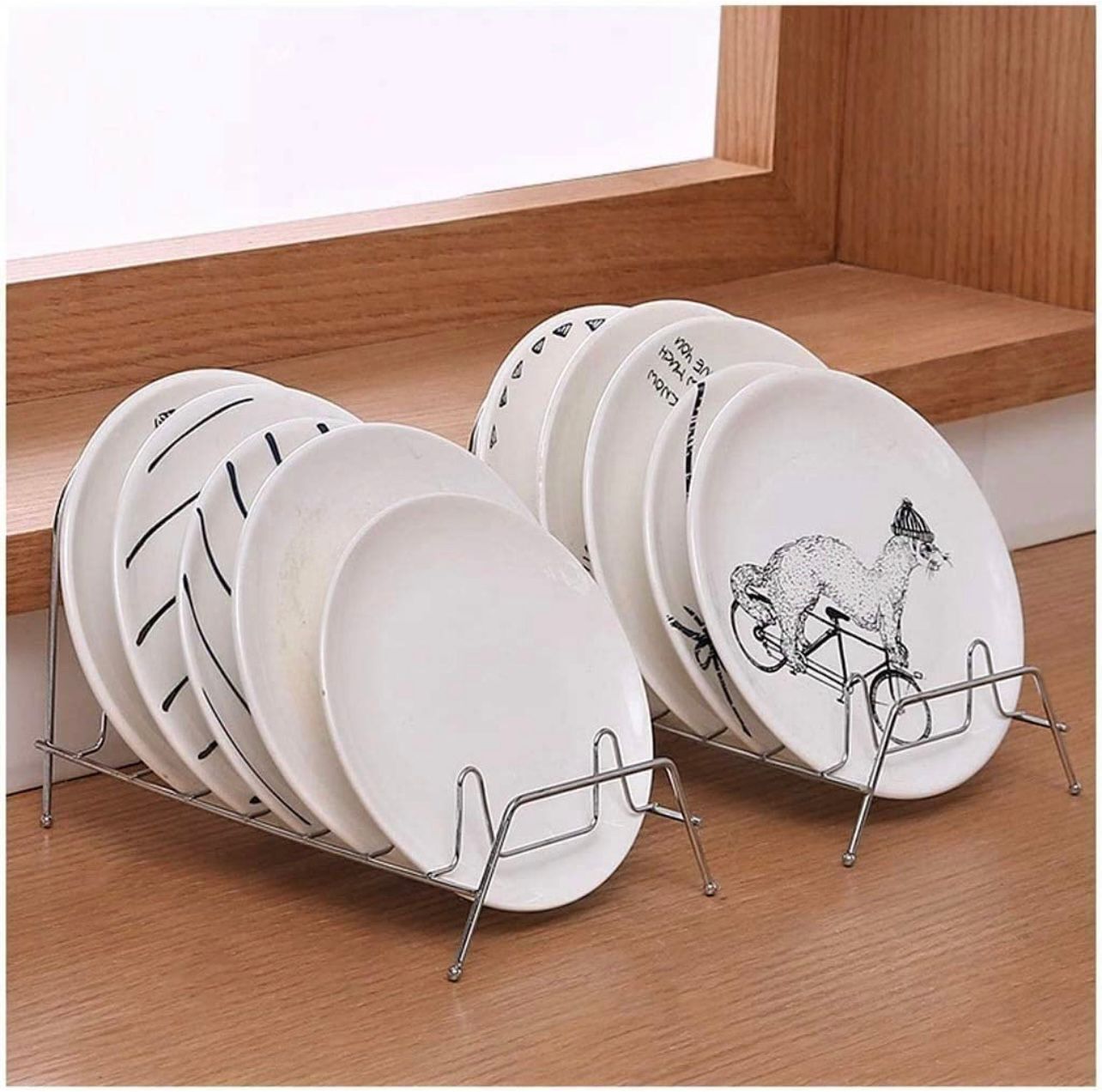 Stainless steel Plat Rack | Daraz.lk