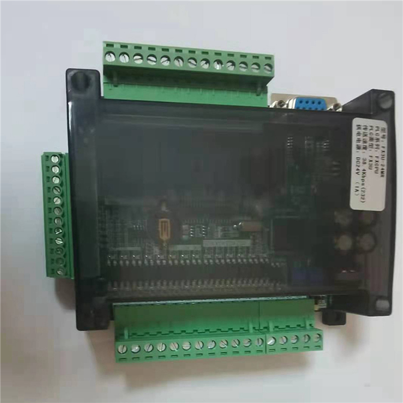 3X FX3U 24MR 6AD RS485 (Real Time Clock) 14 Input 10 Relay Output 6 Analog Input 2 Analog Output ...